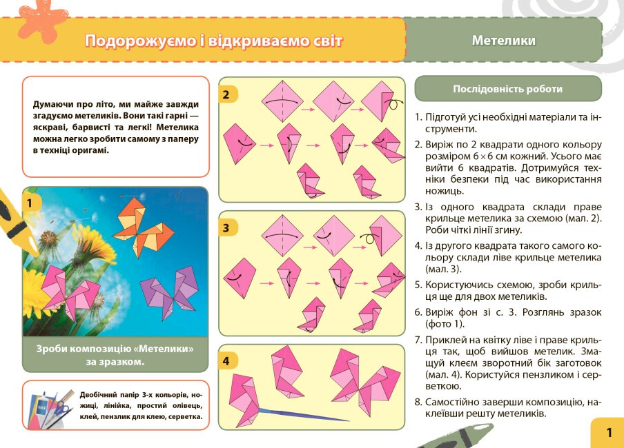 НУШ 3 клас Альбом посібник з дизайну і технологій Мій маленький трудівничок — Купити в Україні